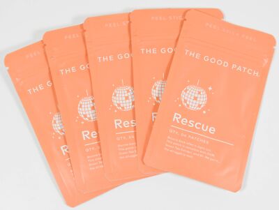 5 The Good Patch RESCUE 4 patches per pack = 20 After Party night out Hangover | eBay