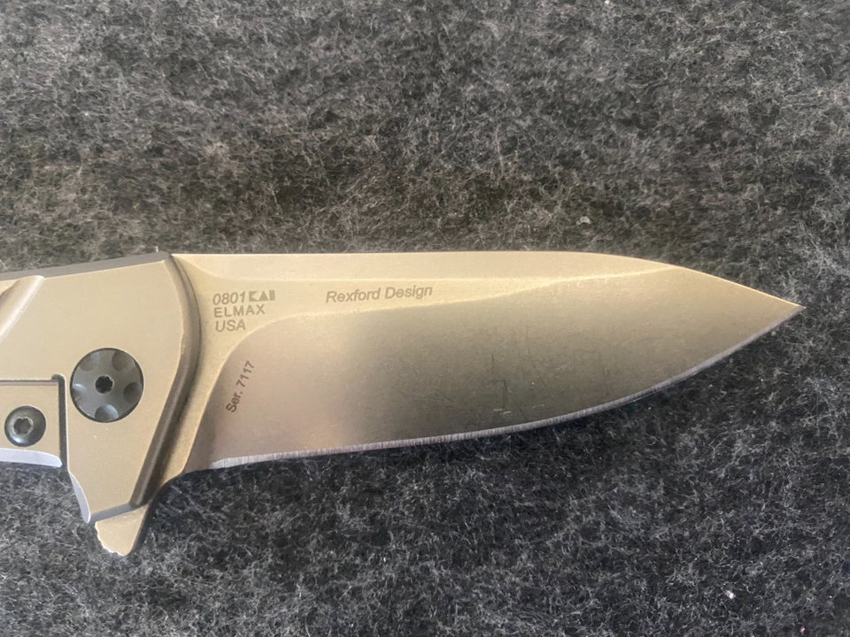 Zero Tolerance DISCONTINUED ZT 0801 ELMAX Rexford design | eBay