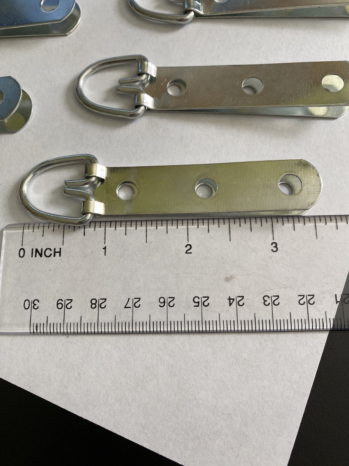 Lot of 10 Picture Frame D-Ring Hangers - Super Heavy Duty 3-hole | eBay