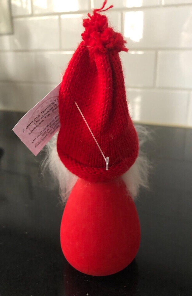 Larssons Tra Tranemo 6" Santa Red with Beard Made In Sweden -- NWT | eBay
