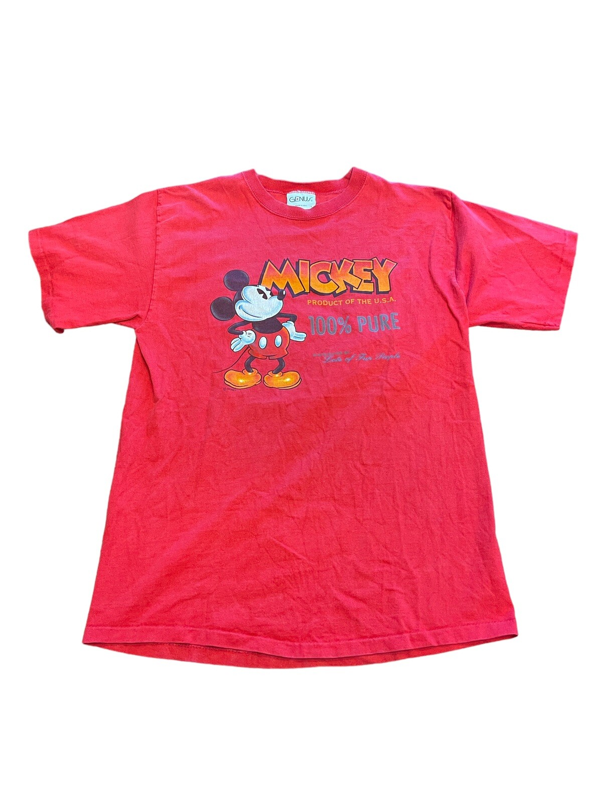 Vintage Disney Genus Mickey Mouse Single Stitch Shirt… - Gem