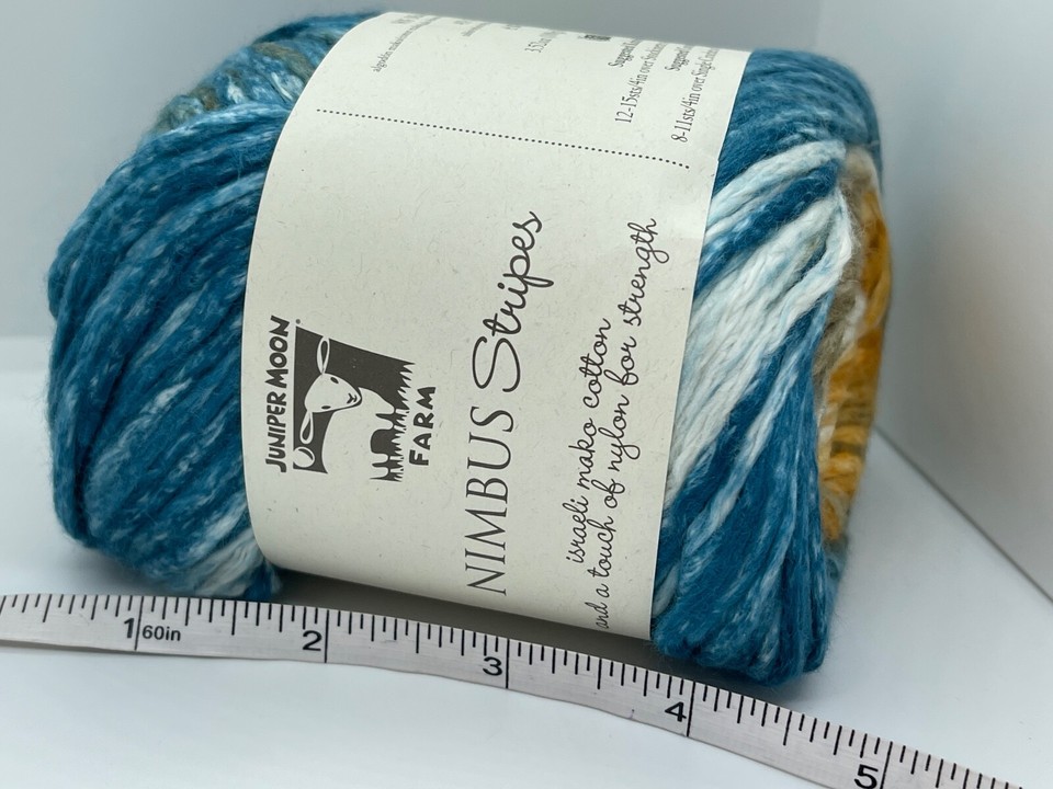 Juniper Moon Farm Nimbus 706 Bondi Beach Bulky Mako Cotton Cake Yarn ...