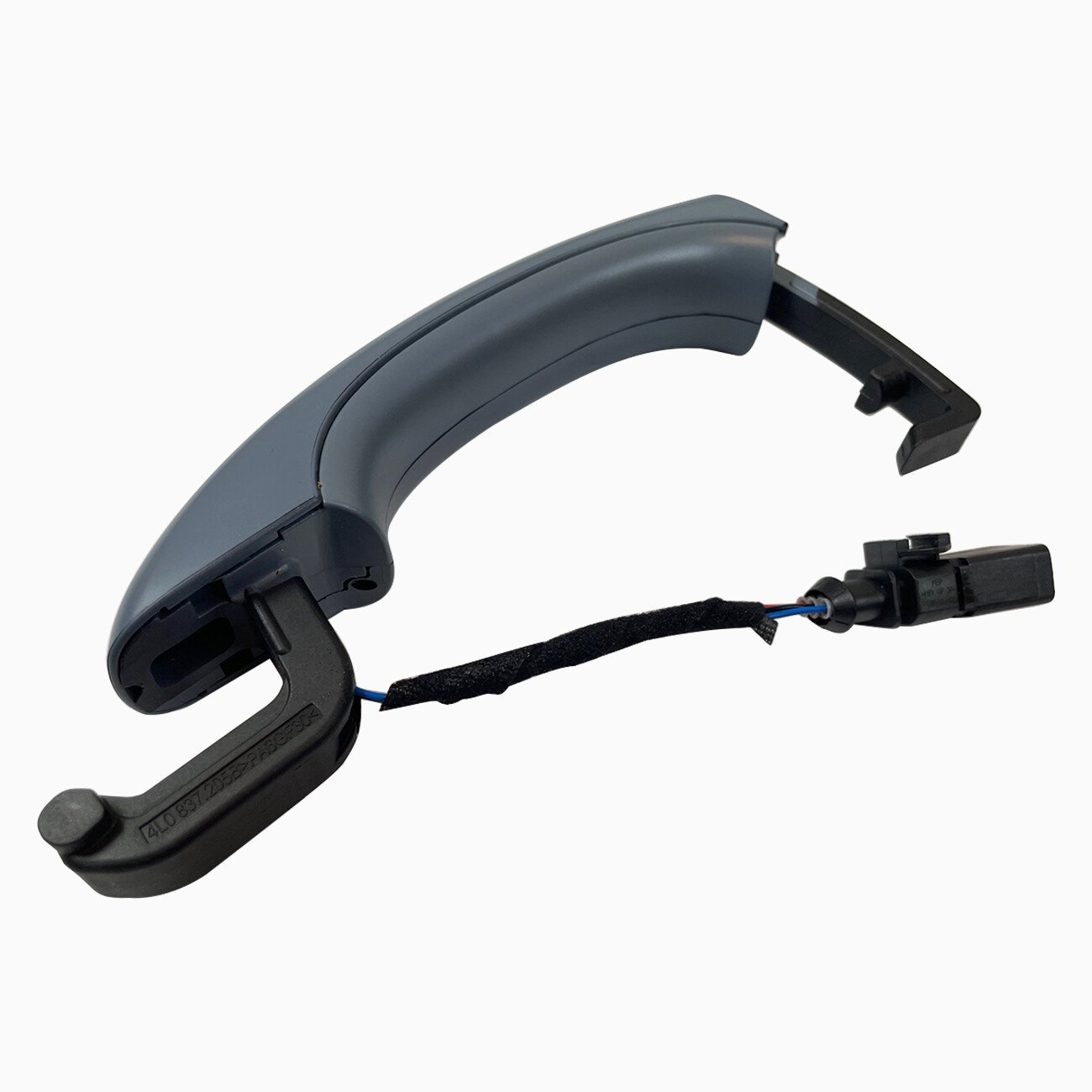 4PCS Exterior Door Handle For AUDI Q7 2007-2015 4L0837205B 3.0L 3.6L 4 ...