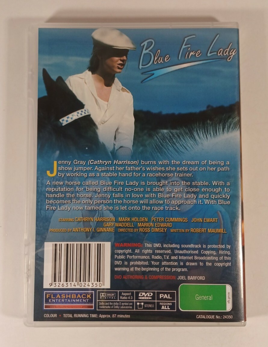 Blue Fire Lady (1977) DVD Region Free Drama Cathryn Harrison Free ...