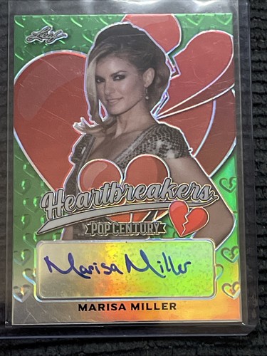 2021 Leaf Pop Century Marisa Miller H-MM1 Autograph #/7 SI Victoria ...