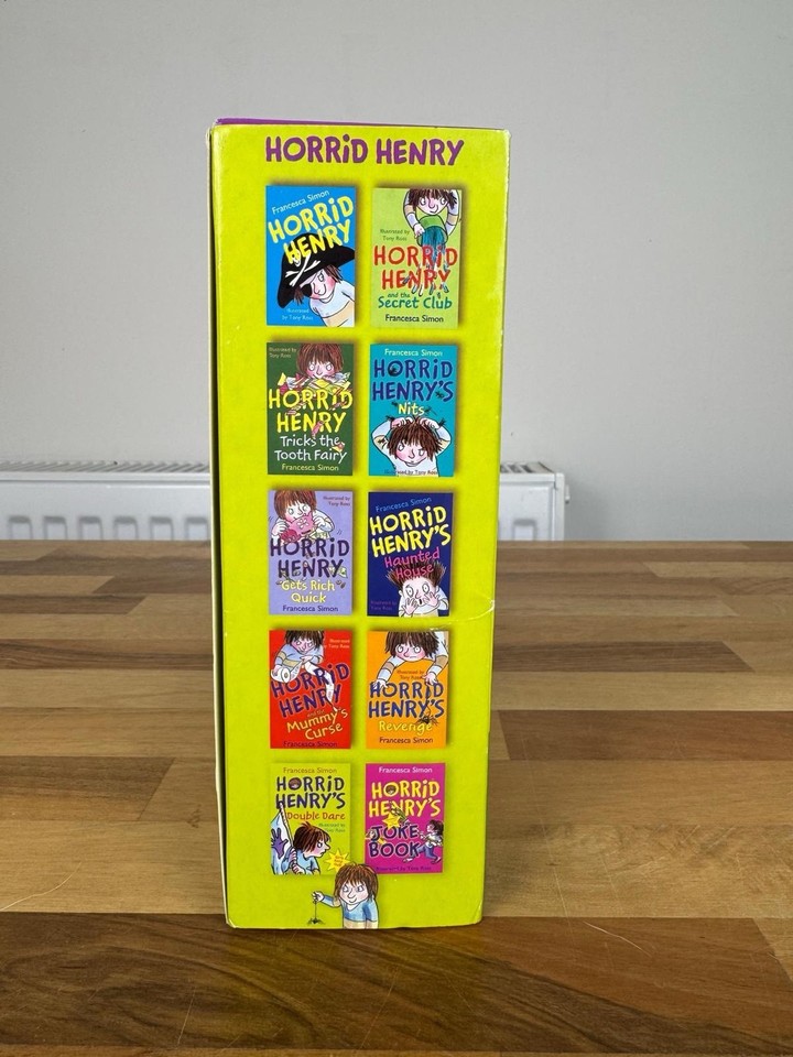 Horrid Henrys Cheeky Collection 10 Books Box Set By Francesca ...