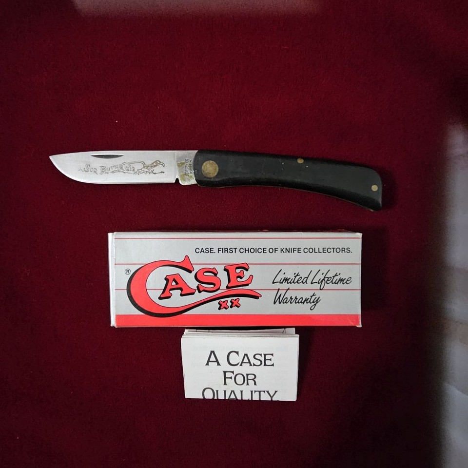 Vintage 1990 Case XX 2137 Sod Buster Jr Folding Single Blade Pocket ...