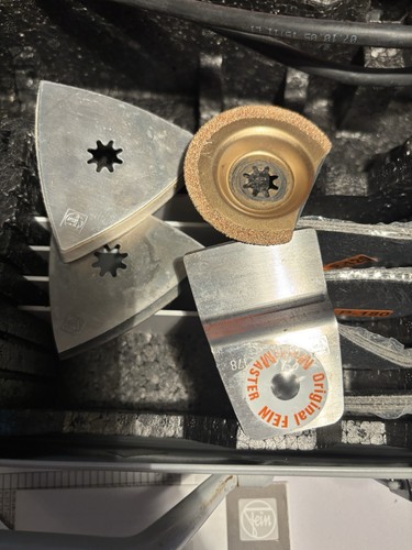 Fein MSxe 636 II Multimaster Oscillating Tool Kit w/New Accessories ...