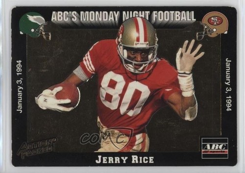 1993 Action Packed Monday Night Football Jerry Rice #78 HOF | eBay