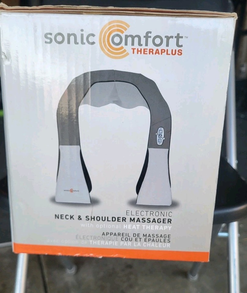 Sonic Comfort Theraplus Neck & Shoulder Massager ~ Heat Therapy Never ...