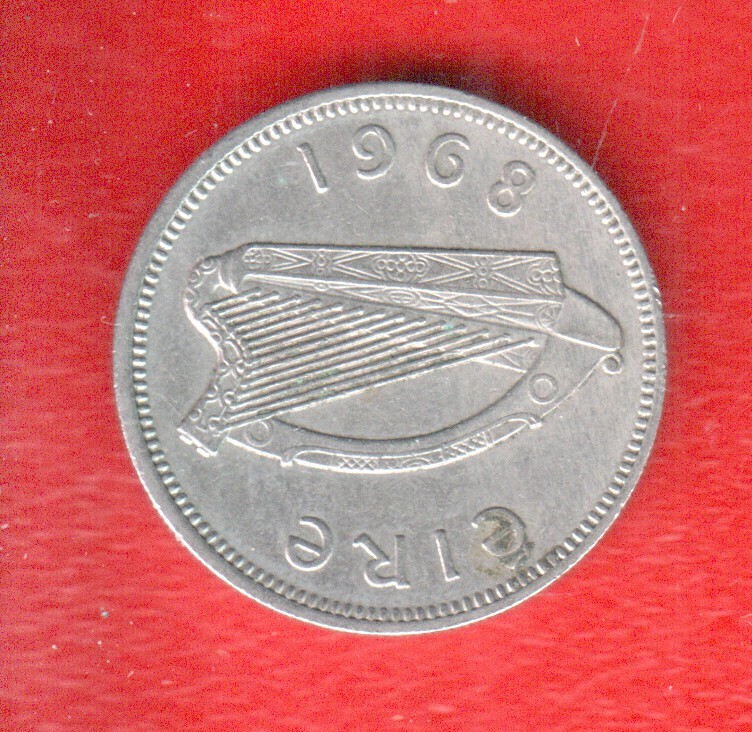 IRELAND 1 SHILLING 1968 | eBay