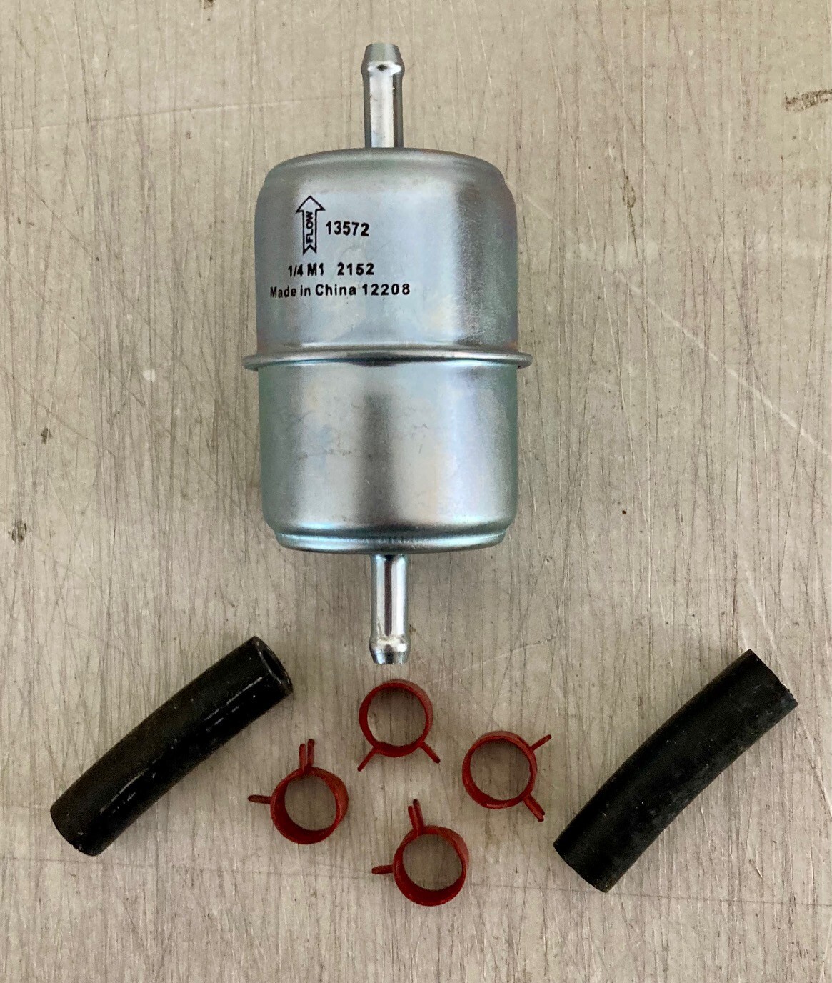 Luber-Finer G1/4 1/4 .25 Metal Gas/Fuel Filter fits GF68M F20117 33031 ...