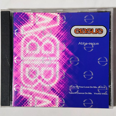 Erasure - CD - Abba-esque Very Good Audio 1992 Elektra Records | eBay