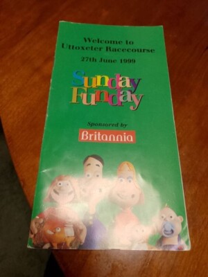 Uttoxeter Racecourse 27th June 1999 Race Card | eBay UK