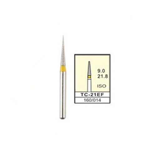 100pcs Dental Diamond burs FG Bur TC-21EF | eBay