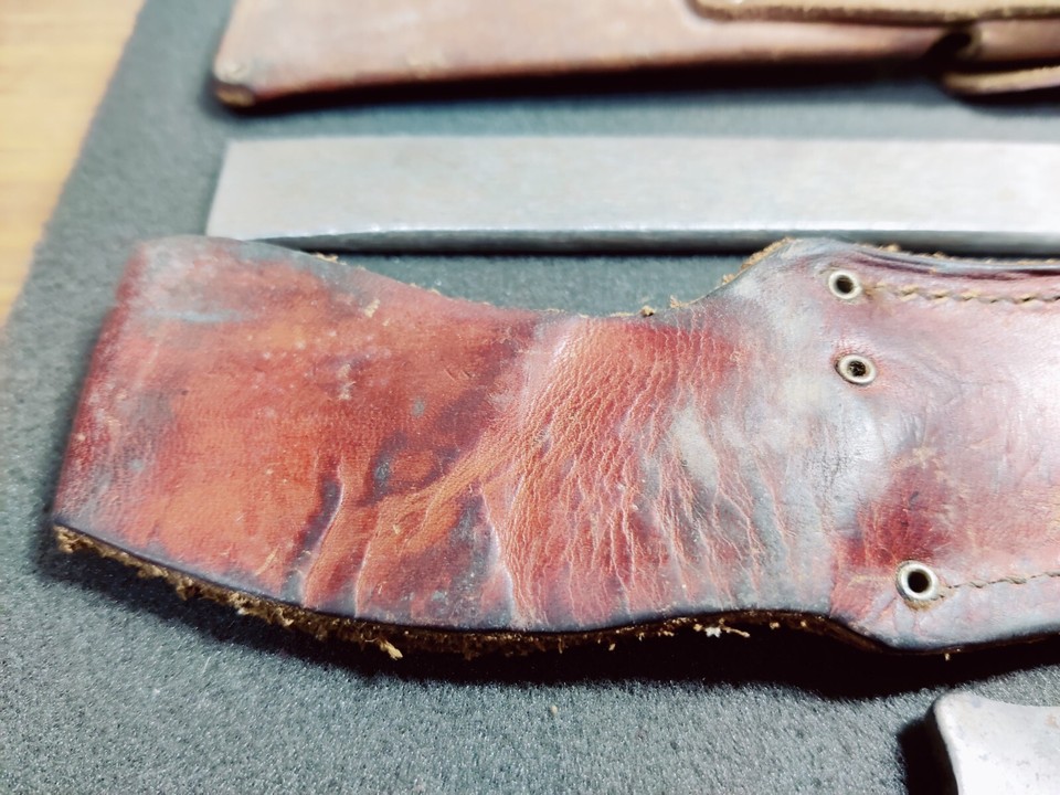 (129894) Old Timer 152 USA Knife w/Case & Old Timer Honesteel w/Case ...