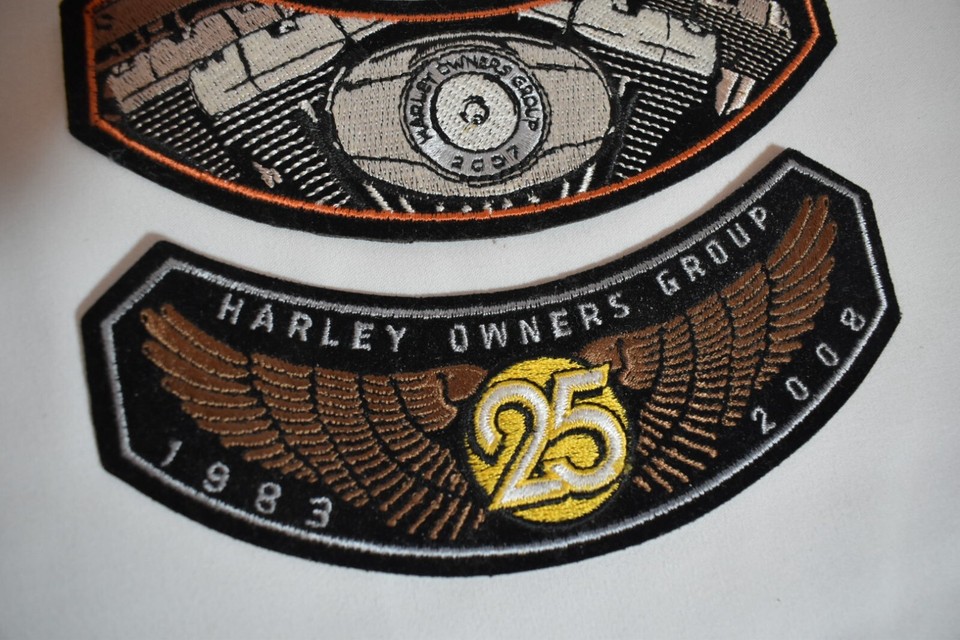 Harley Davidson Owner's Group (HOG) Patches - Set of 5 | eBay