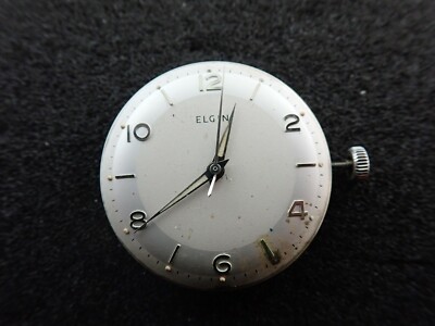 VINTAGE MENS ELGIN 28.8MM WRISTWATCH MOVEMENT CAL 883 | eBay