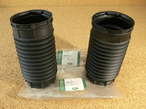 GENUINE LAND ROVER REAR SHOCK ABSORBER BOOT SET RANGE ROVER EVOQUE ...
