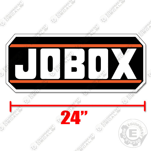 Fits Jobox Decal Kit Logo Decals Replacement Stickers 24" Logos | eBay