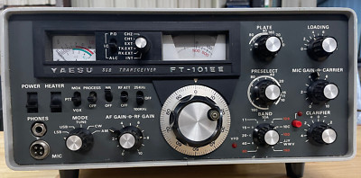 Yaesu FT-101EE w/YC-601 Frequency Display and Landliner Speaker Box | eBay