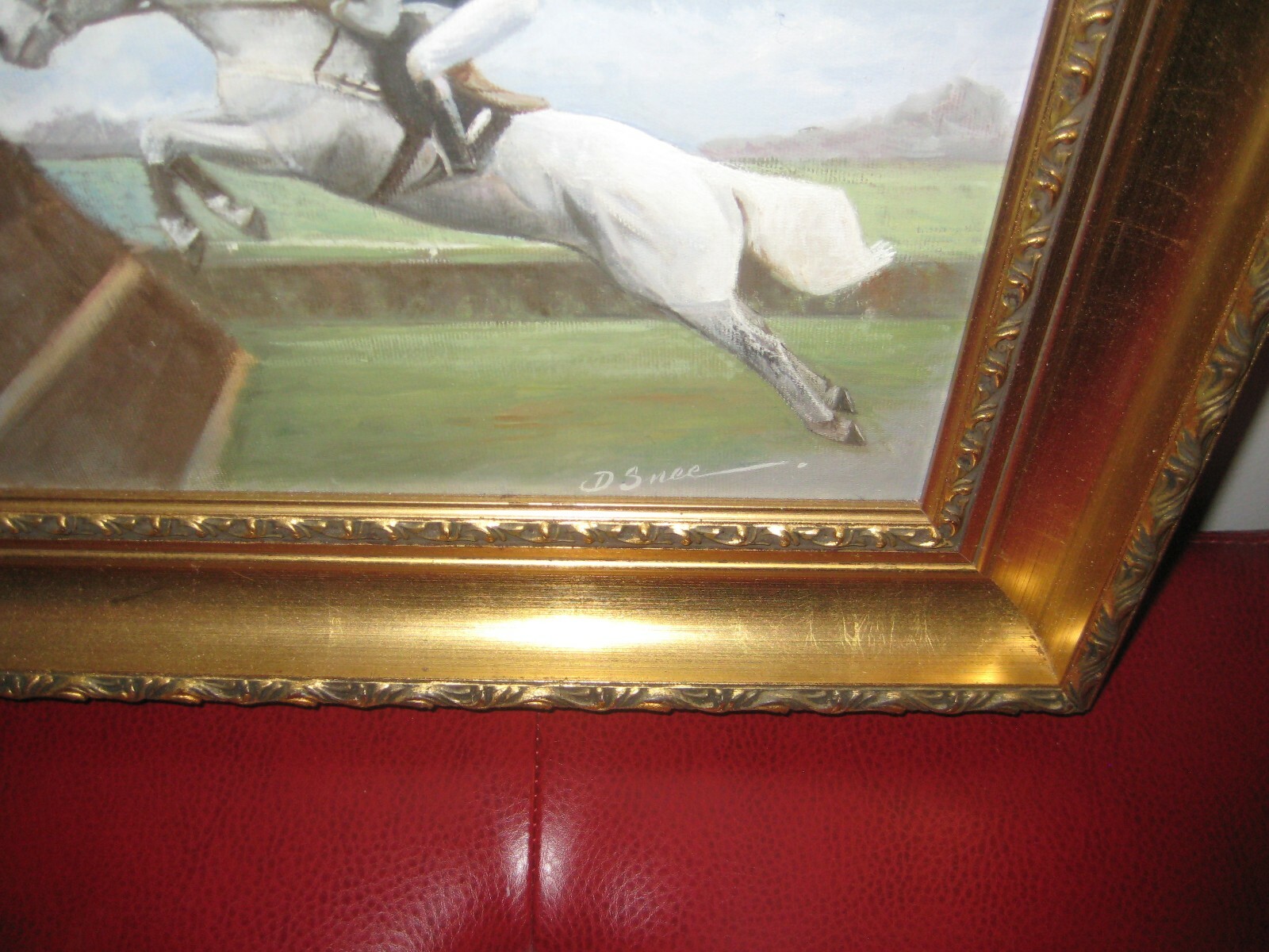 DESERT ORCHID OIL PAINTING-Artist Des Snee | eBay UK