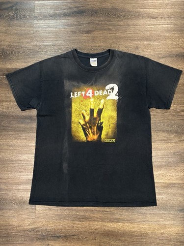 Left 4 Dead 2 Rare Vintage Y2K Valve Video Game Cover Art Promo T-Shirt ...