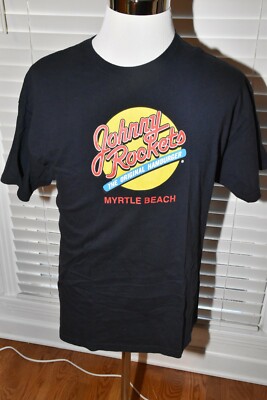 JOHNNY ROCKETS MYRTLE BEACH SC BURGER JOINT DIVE Graphic T- Shirt Size ...