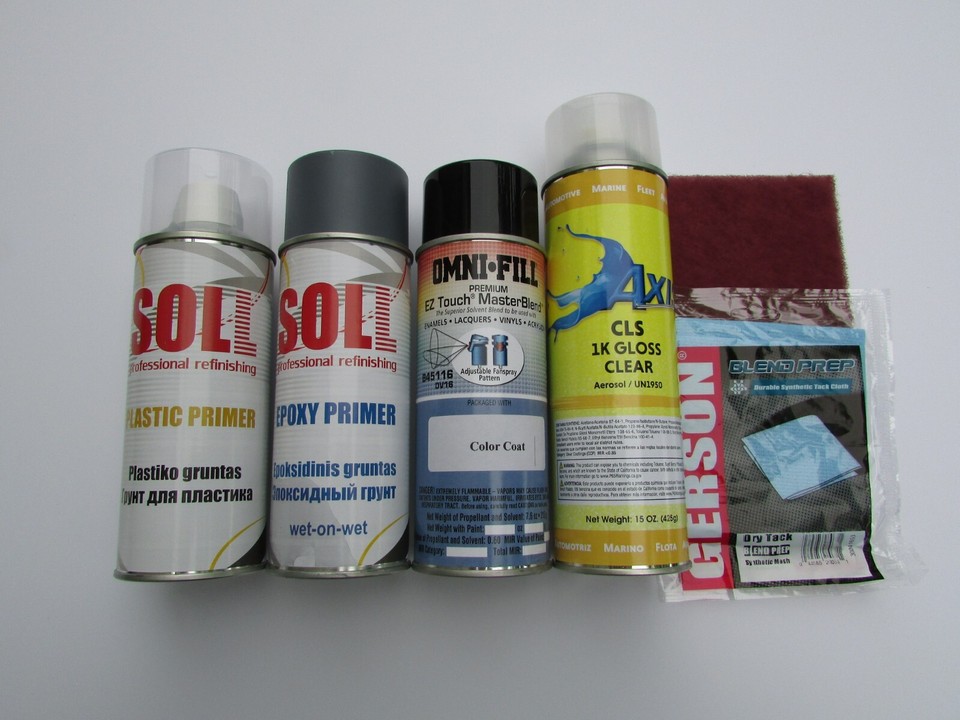 Spray Can Paint Kit For Chrysler Dodge Jeep Color PSC Billet Metallic ...