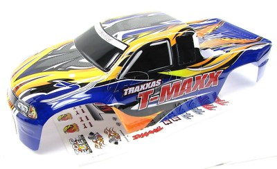 fits CLASSIC T-maxx (49104) - BODY (BLUE, Orange w/ Decals Prographix ...