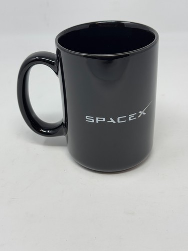 Elon Musk Space X / SPACEX Red Planet Large Black Ceramic Coffee Mugs ...