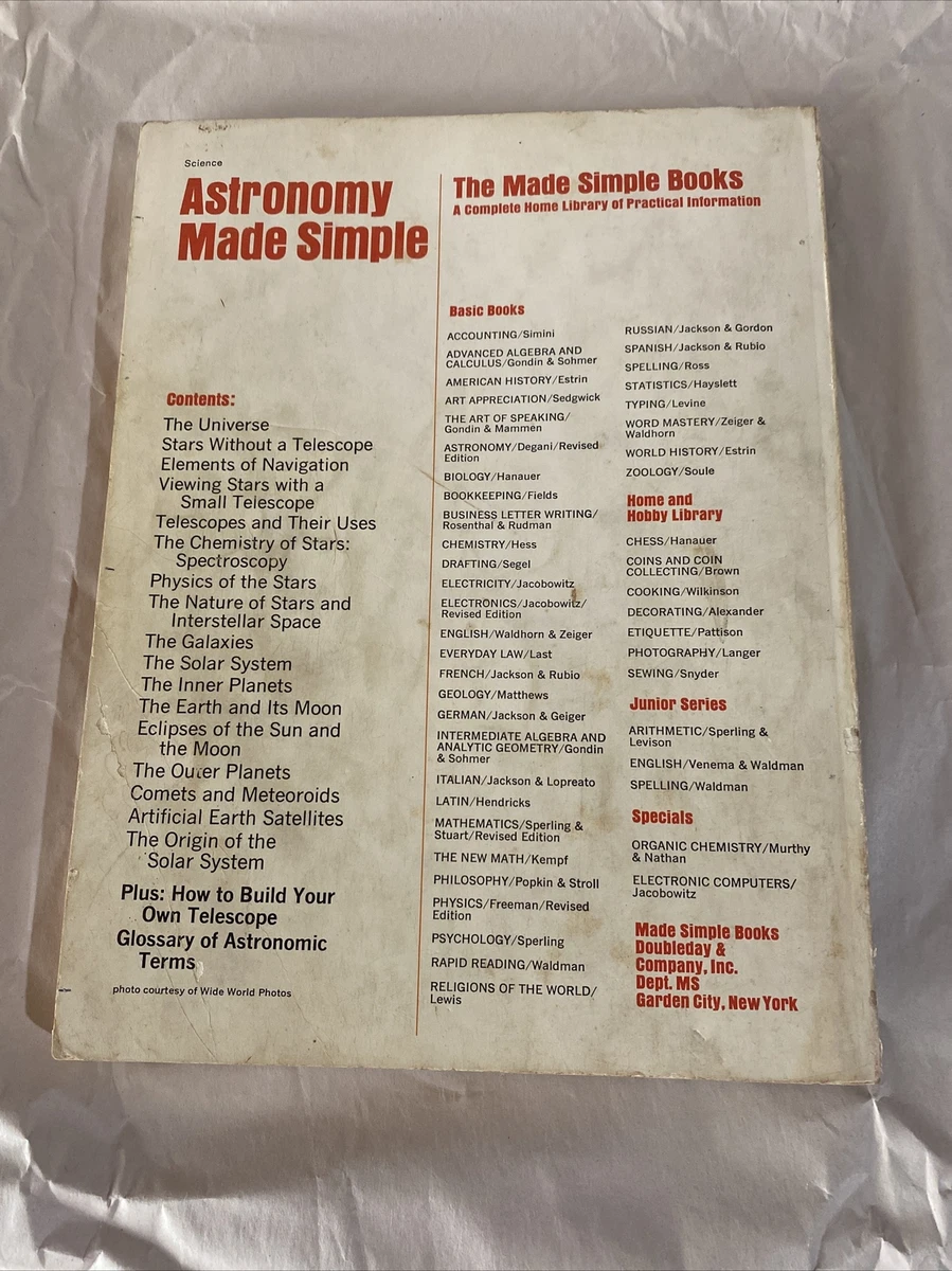 Basic Astronomy Books