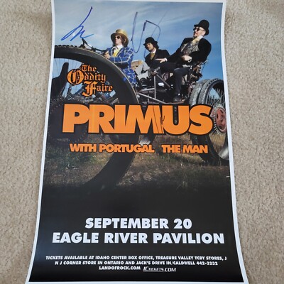 Primus SIGNED AUTOGRAPH 11×17 heavy cardstock poster | eBay