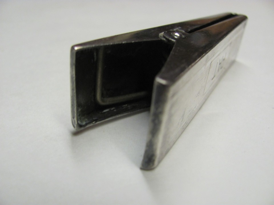 Vintage Charles Thomae Sterling Silver Large Paper Clip Stamped | eBay