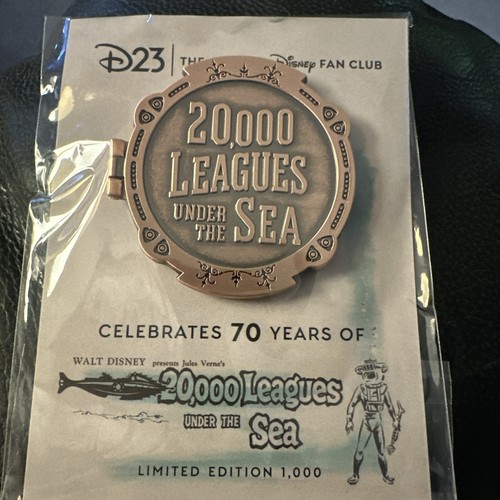 20,000 LEAGUES UNDER THE SEA 70th ANNIVERSARY PIN Disney D23 Exclusive ...