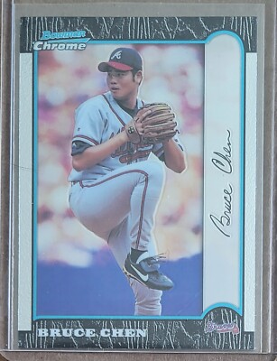 1999 Bowman Chrome #71 Bruce Chen Atlanta Braves Baseball Card | eBay