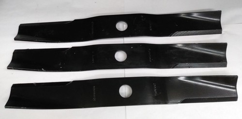 Qty-3 20-1/2" Genuine Kubota K5645-3434 Heavy Duty Lawn Mower Blades 60 ...