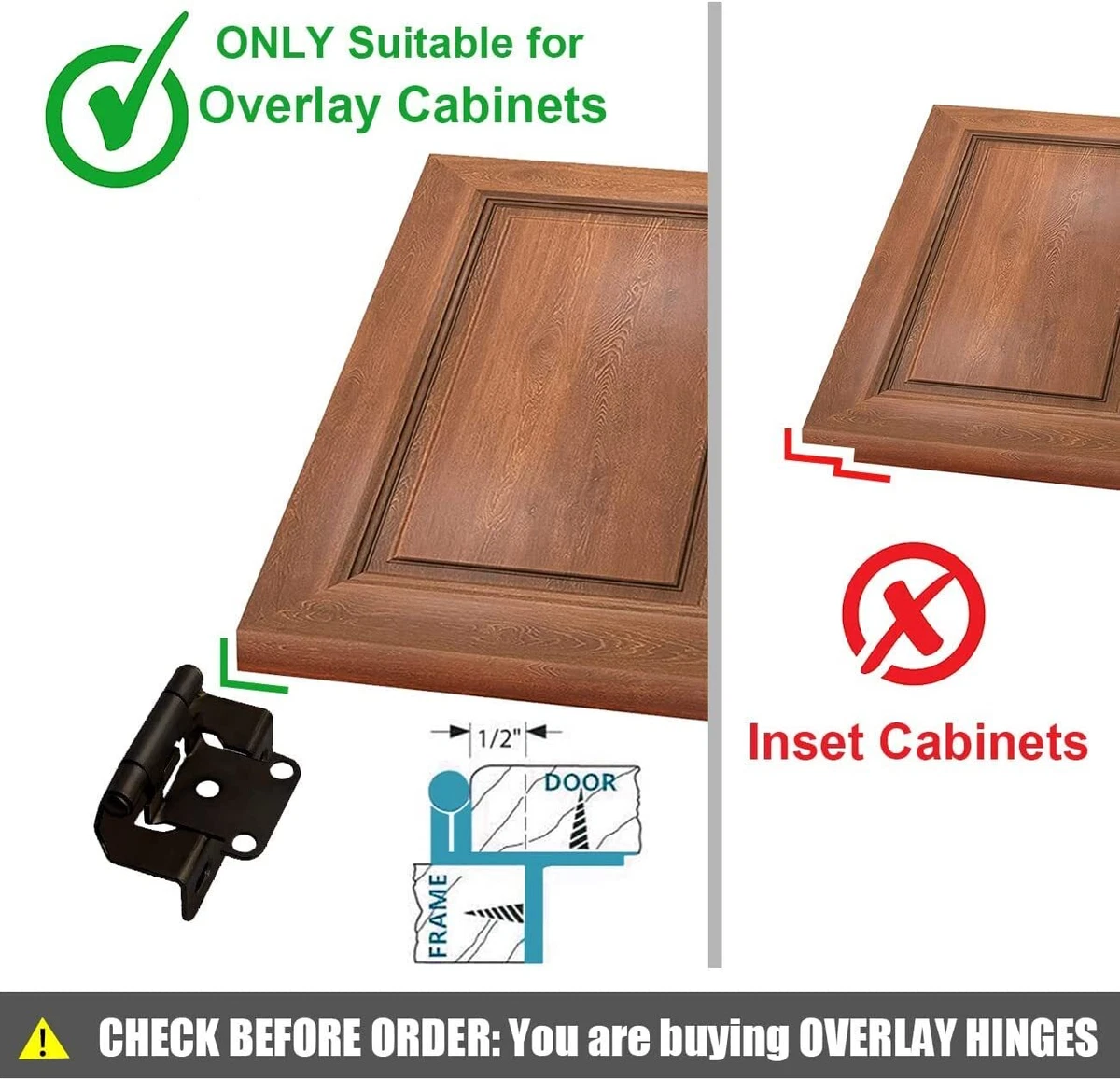 Partial Overlay Cabinet Hinges | Cabinets Matttroy