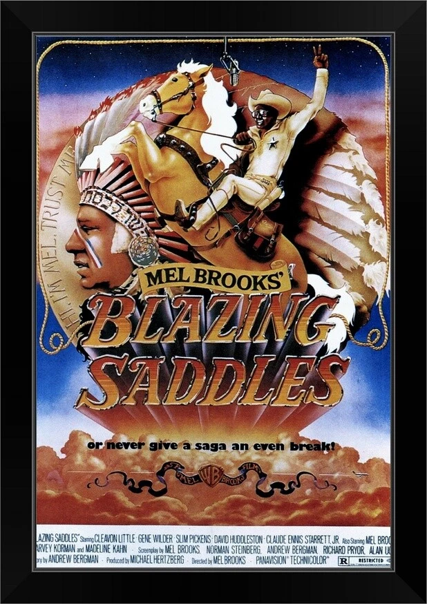 Blazing Saddles Movie Poster