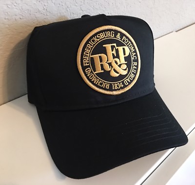 Cap/Hat (Black) -Richmond, Fredericksburg & Potomac Railroad-(RF&P ...