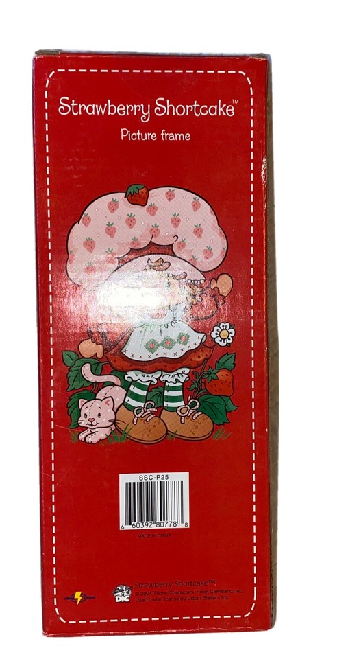 Strawberry Shortcake Photo Frame 5 Picture Trifold Red Screen Glitter ...