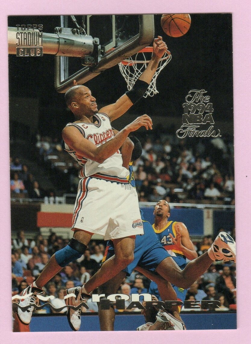 1993-94 Topps Stadium Club Ron Harper #29 Los Angeles Clippers - NBA ...