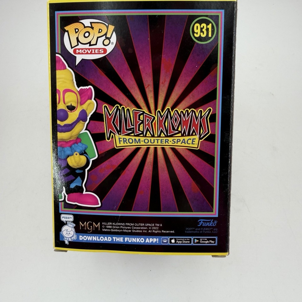 Funko Pop! Killer Klowns From Outer Space Jumbo Vinyl Figure Limited ...