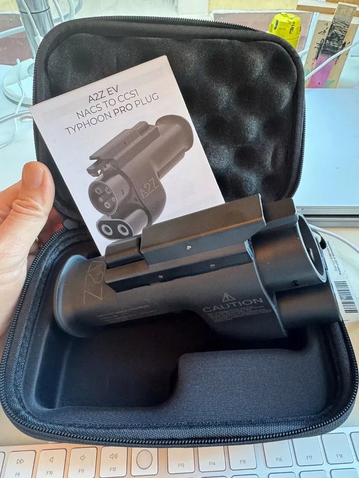 A2Z EV Typhoon Pro NACS Tesla Supercharger to CCS (Ford, Rivian, GM) | eBay