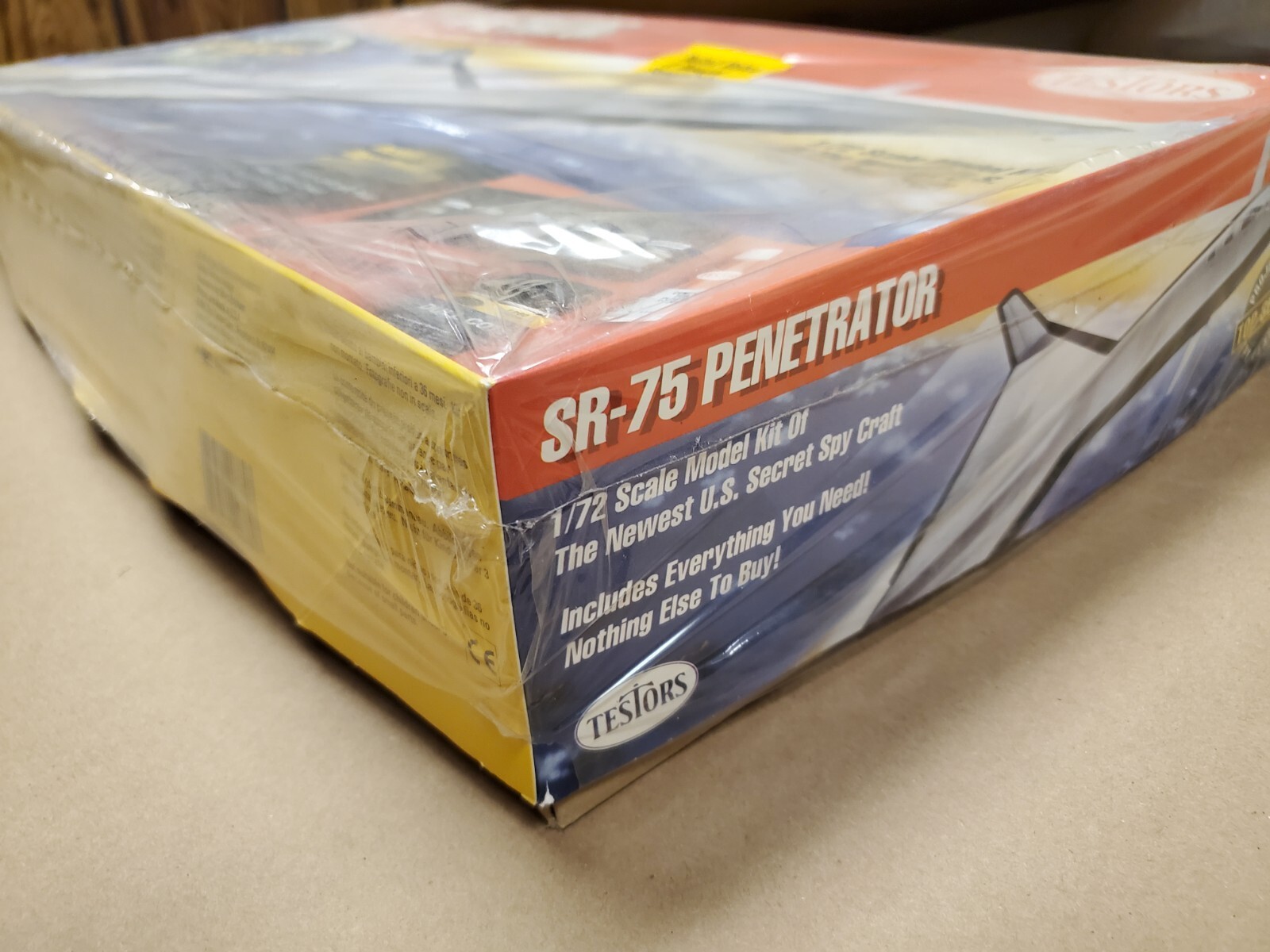 HUGE Rare Vintage Testors SR-75 Penetrator 1/72 Model Kit #4078 Parts ...