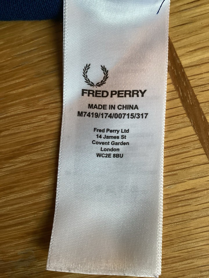 Fred Perry Bradley Wiggins Limited Edition Polo/Cycling Top XS | eBay UK