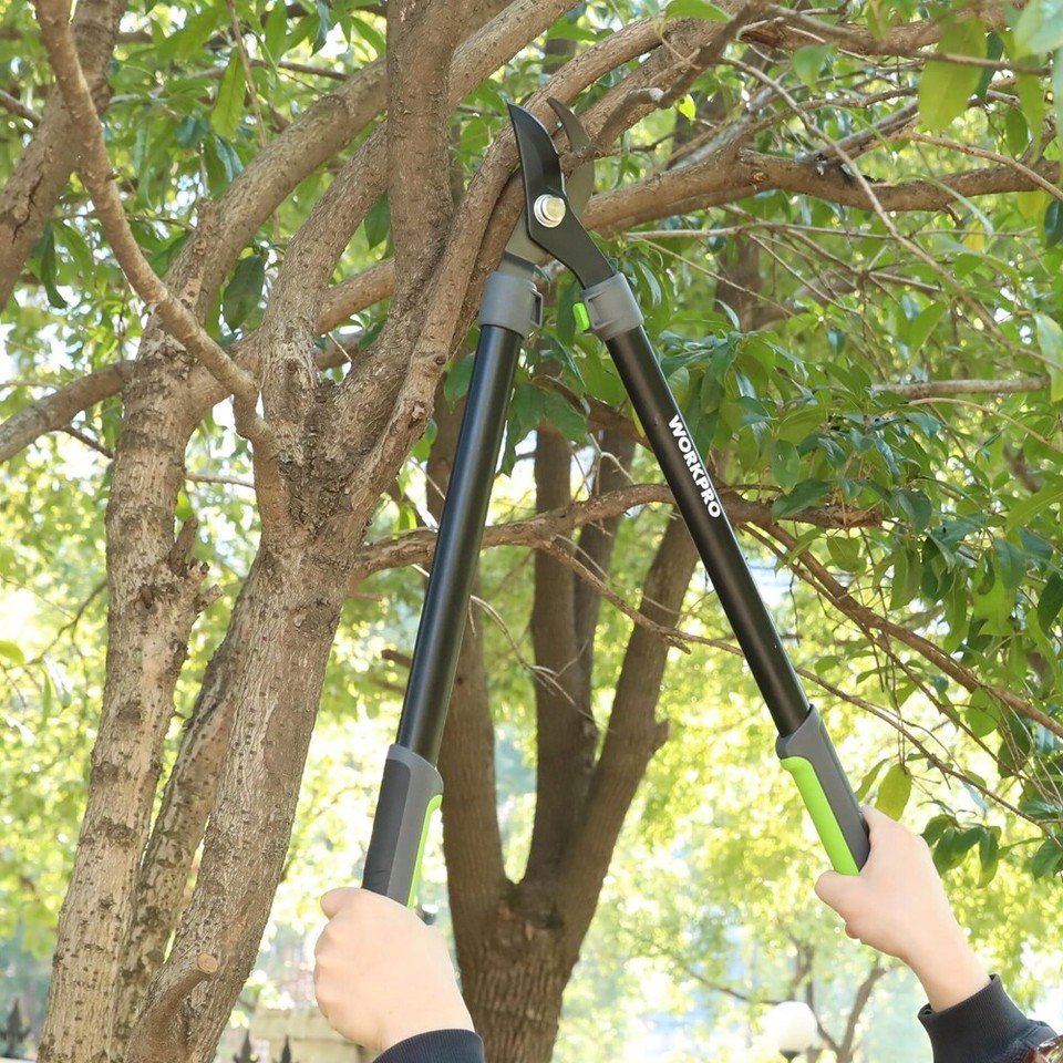 WORKPRO 28"Anvil Lopper Tree Trimmer Steel Blade Heavy Duty Tree Branch ...