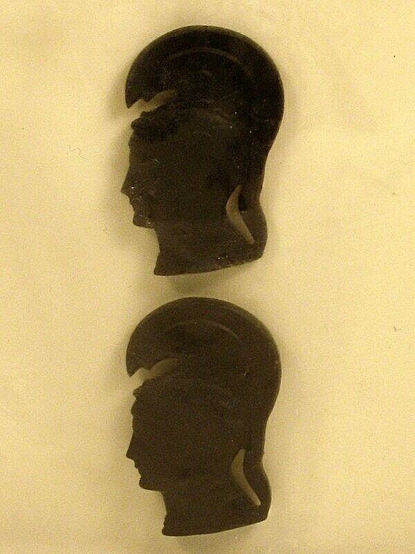 US Army Women's Army Corps WAC Officer Collar Insignia Pin Device Pair ...