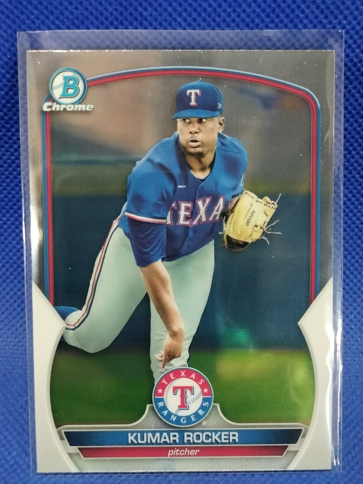 2023 Bowman Chrome Prospect Kumar Rocker #BCP-39 Rangers Baseball | eBay