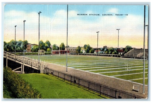 c1930's Munson Stadium Denison TX, Forest Park Football Field Vintage ...